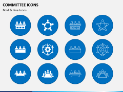 Committee Icons for PowerPoint and Google Slides - PPT Slides