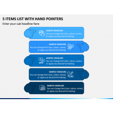 PowerPoint 5 Numeric List Items