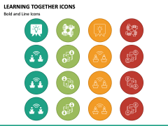 Learning Together Icons for PowerPoint and Google Slides - PPT Slides