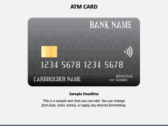 ATM Card for PowerPoint and Google Slides - PPT Slides