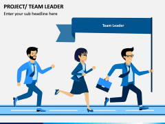 Project or Team Lead PowerPoint and Google Slides Template - PPT Slides