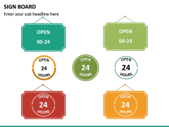Sign Board PowerPoint Template | SketchBubble