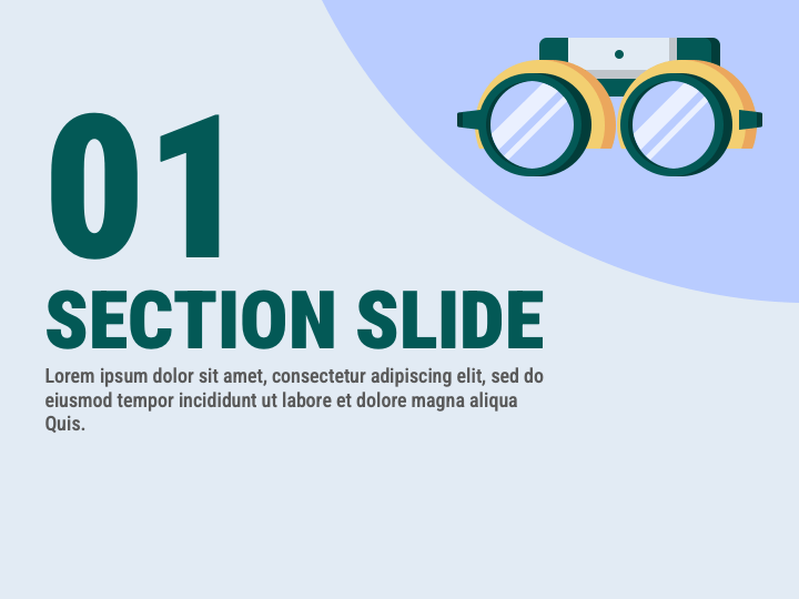 Free - World Glaucoma Day PowerPoint Template and Google Slides Theme