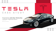 Free - Tesla Case Study PowerPoint and Google Slides Template - PPT Slides