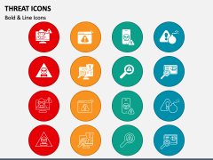 Threat Icons for PowerPoint and Google Slides - PPT Slides