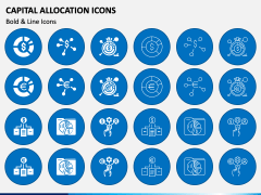 Capital Allocation Icons for PowerPoint and Google Slides - PPT Slides