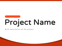 Project Description PowerPoint Template and Google Slides Theme