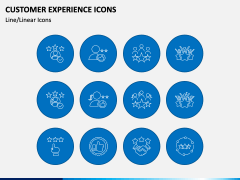 Customer Experience Icons for PowerPoint and Google Slides - PPT Slides
