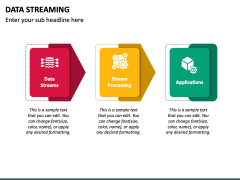Data Streaming PowerPoint and Google Slides Template - PPT Slides