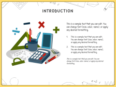 Free - Maths for Middle School PowerPoint Template and Google Slides Theme