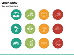 Vision Icons for PowerPoint and Google Slides - PPT Slides