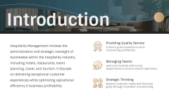 Hospitality Management PowerPoint and Google Slides Template - PPT Slides