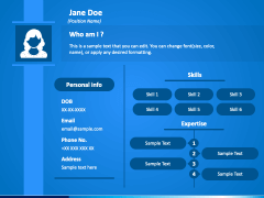 Team Member Intro PowerPoint and Google Slides Template - PPT Slides