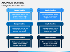 Adoption Barriers PowerPoint and Google Slides Template - PPT Slides