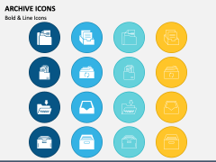 Archive Icons for PowerPoint and Google Slides - PPT Slides