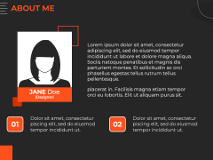 Free - Student Resume PowerPoint Template and Google Slides Theme