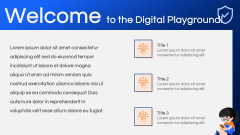 Free - Online Safety for Kids PowerPoint and Google Slides Template ...