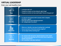 Virtual Leadership PowerPoint and Google Slides Template - PPT Slides