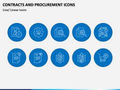 Contracts and Procurement Icons for PowerPoint and Google Slides - PPT ...