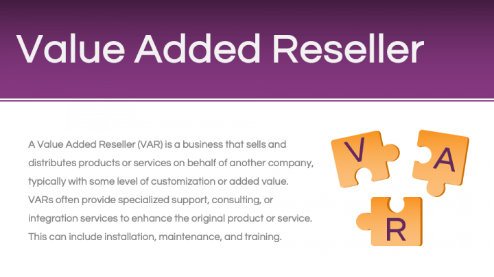 Value Added Reseller PowerPoint and Google Slides Template - PPT Slides