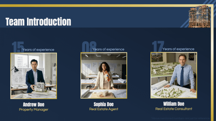 Real Estate Company Profile PowerPoint and Google Slides Template - PPT ...