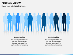 People Shadow for PowerPoint and Google Slides - PPT Slides