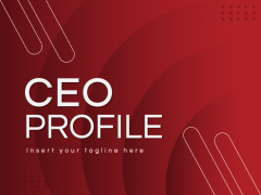 CEO Profile PowerPoint and Google Slides Template - PPT Slides