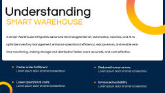 Smart Warehouse PowerPoint and Google Slides Template - PPT Slides