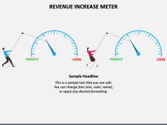Revenue Increase Meter for PowerPoint and Google Slides - PPT Slides