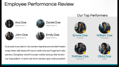 Year End Presentation for PowerPoint and Google Slides - PPT Slides