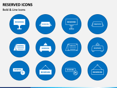 Reserved Icons for PowerPoint and Google Slides - PPT Slides