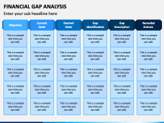Financial Gap Analysis PowerPoint and Google Slides Template - PPT Slides