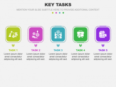 Key Tasks PowerPoint and Google Slides Template - PPT Slides