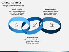 Connected Rings PowerPoint and Google Slides Template - PPT Slides
