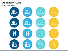 Lab Person Icons for PowerPoint and Google Slides - PPT Slides