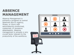 Absence Management PowerPoint and Google Slides Template - PPT Slides