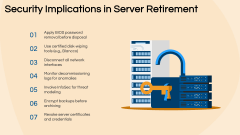 Server Decommissioning PowerPoint and Google Slides Template - PPT Slides