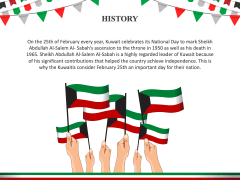 Free - National Day of Kuwait PowerPoint Template and Google Slides Theme