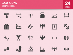 Gym Icons for PowerPoint and Google Slides