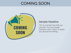 Coming Soon Graphics for PowerPoint and Google Slides - PPT Slides