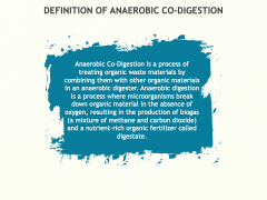Anaerobic Co-Digestion PowerPoint and Google Slides Template - PPT Slides