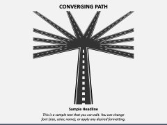 Converging Path for PowerPoint and Google Slides - PPT Slides