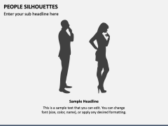 People Silhouettes for PowerPoint and Google Slides - PPT Slides