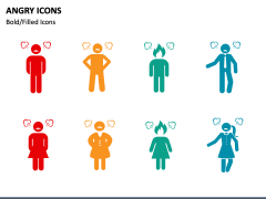 Angry Icons for PowerPoint and Google Slides - PPT Slides