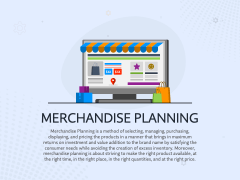 Merchandise Planning PowerPoint and Google Slides Template - PPT Slides