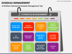 Schedule Management PowerPoint and Google Slides Template - PPT Slides