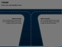 T Road PowerPoint and Google Slides Template - PPT Slides