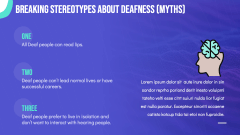 Free - Deaf Awareness Workshop PowerPoint and Google Slides Template ...