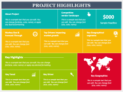 Project Highlights PowerPoint and Google Slides Template - PPT Slides