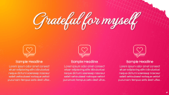 Gratitude Journal Theme for PowerPoint and Google Slides - PPT Slides